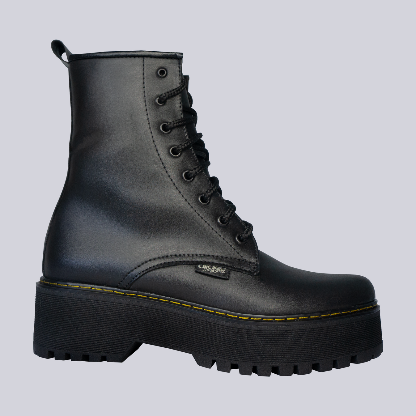 Platform Boots Negro – Chicago Boots