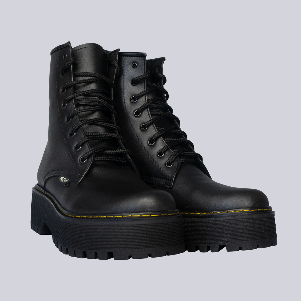 Platform Boots Negro – Chicago Boots