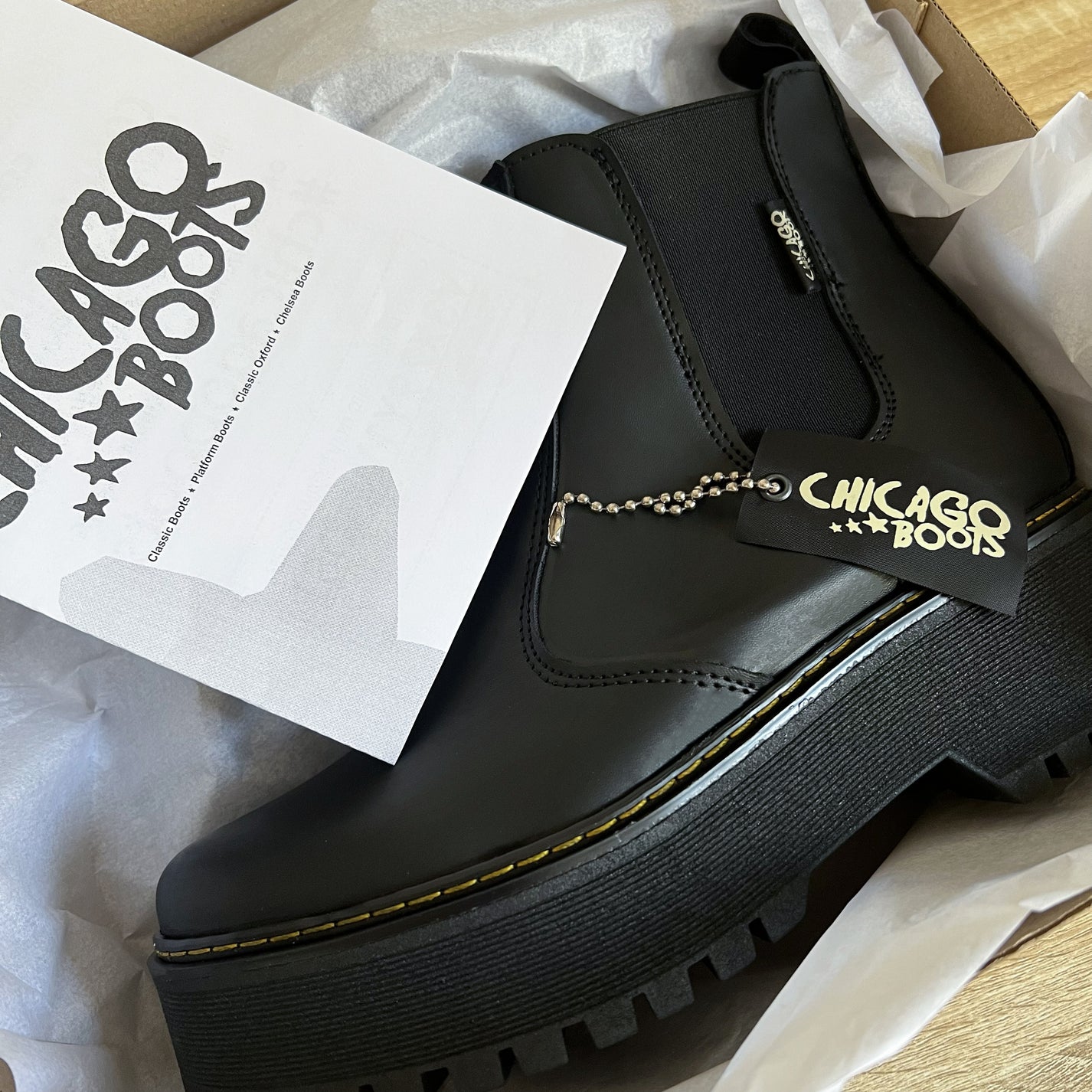 Classic Chelsea Con Plataforma – Chicago Boots